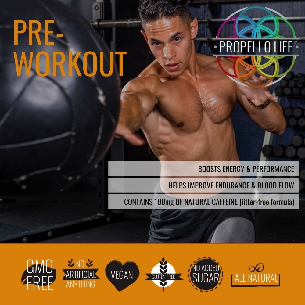 Sample Packet: PRE-WORKOUT: The Best Vegan Pre Workout | Propello Life ...