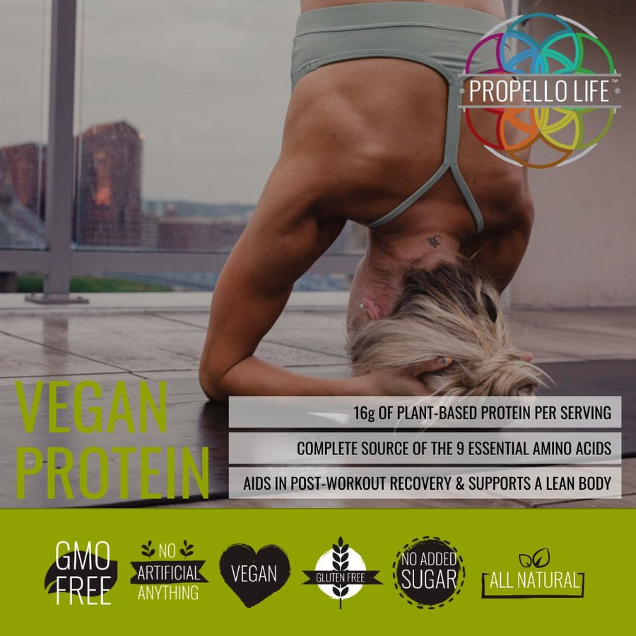 VEGAN PROTEIN - The Best Plant Based Protein by Propello Life ...
